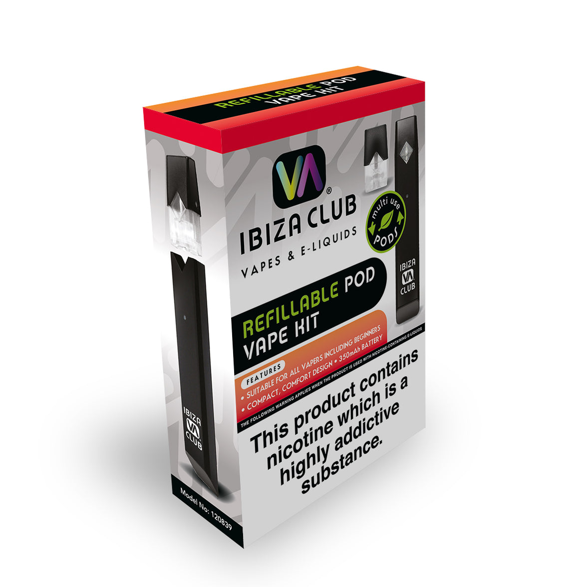 Refillable Pod Vape Kit - Metallic Green — IbizaVapeClub.com